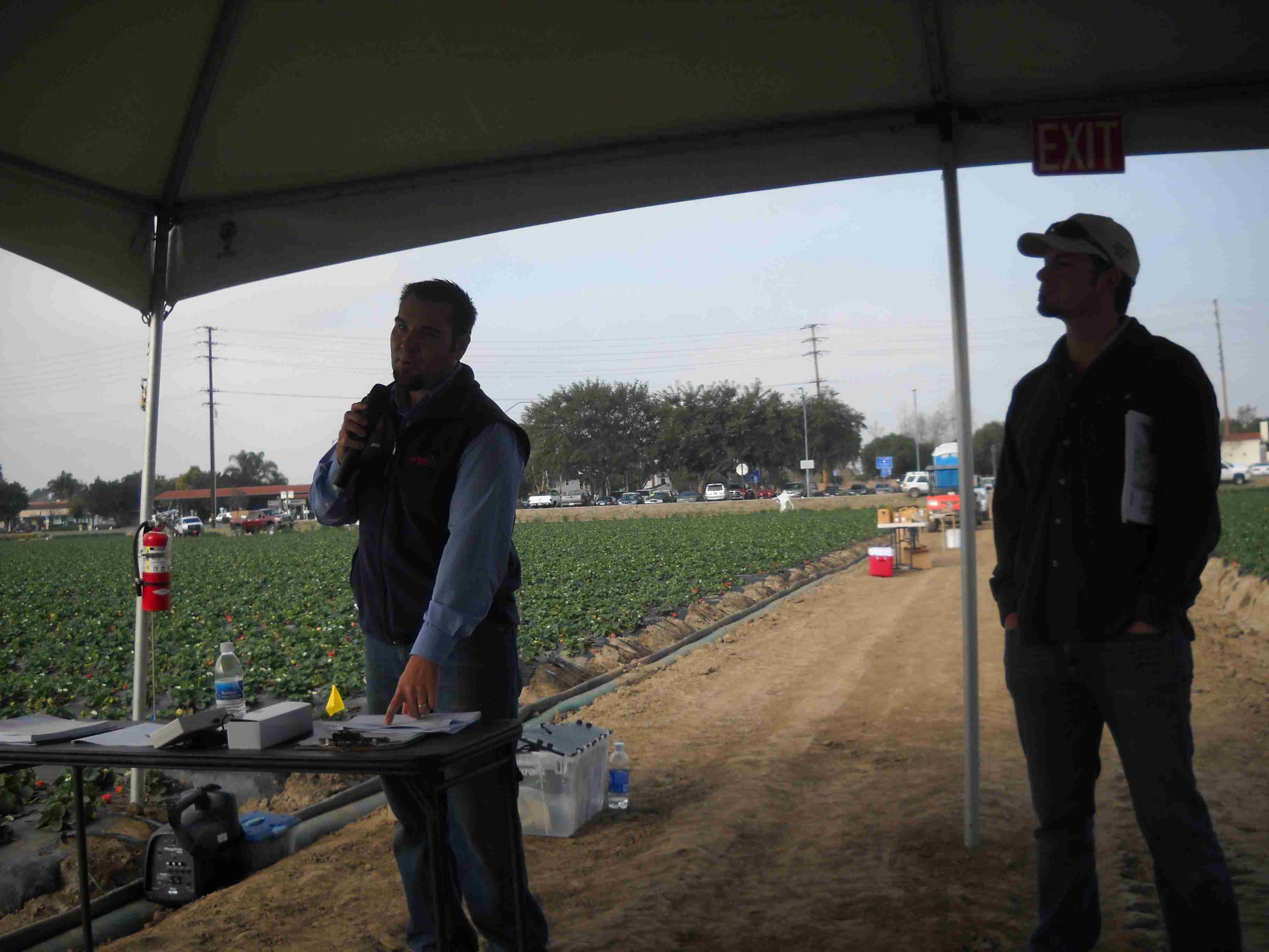Cal Poly - ITRC - Projects - Drip Irrigation and Salinity on Strawberries