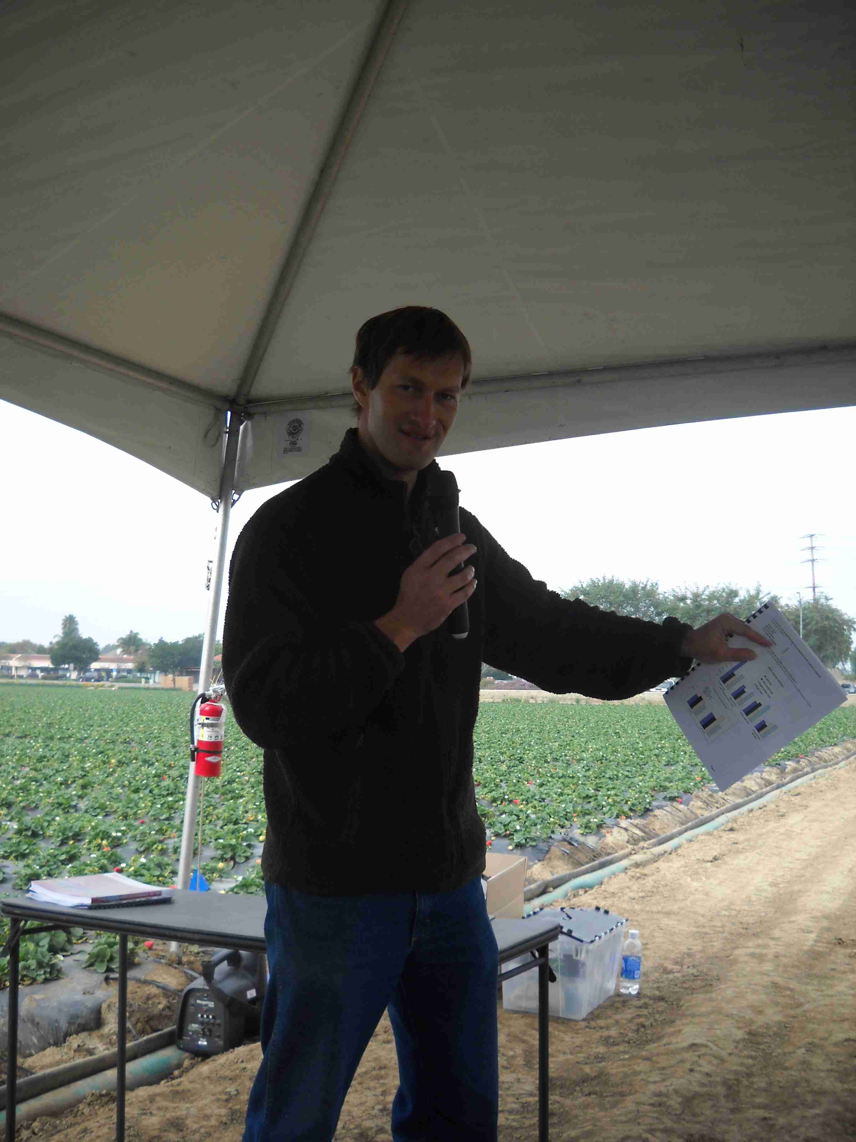 Cal Poly - ITRC - Projects - Drip Irrigation and Salinity on Strawberries